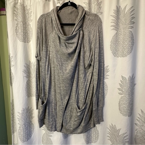 Athleta | Sweaters | Athleta Studio Wrap Open Front Magnetic Cardigan ...